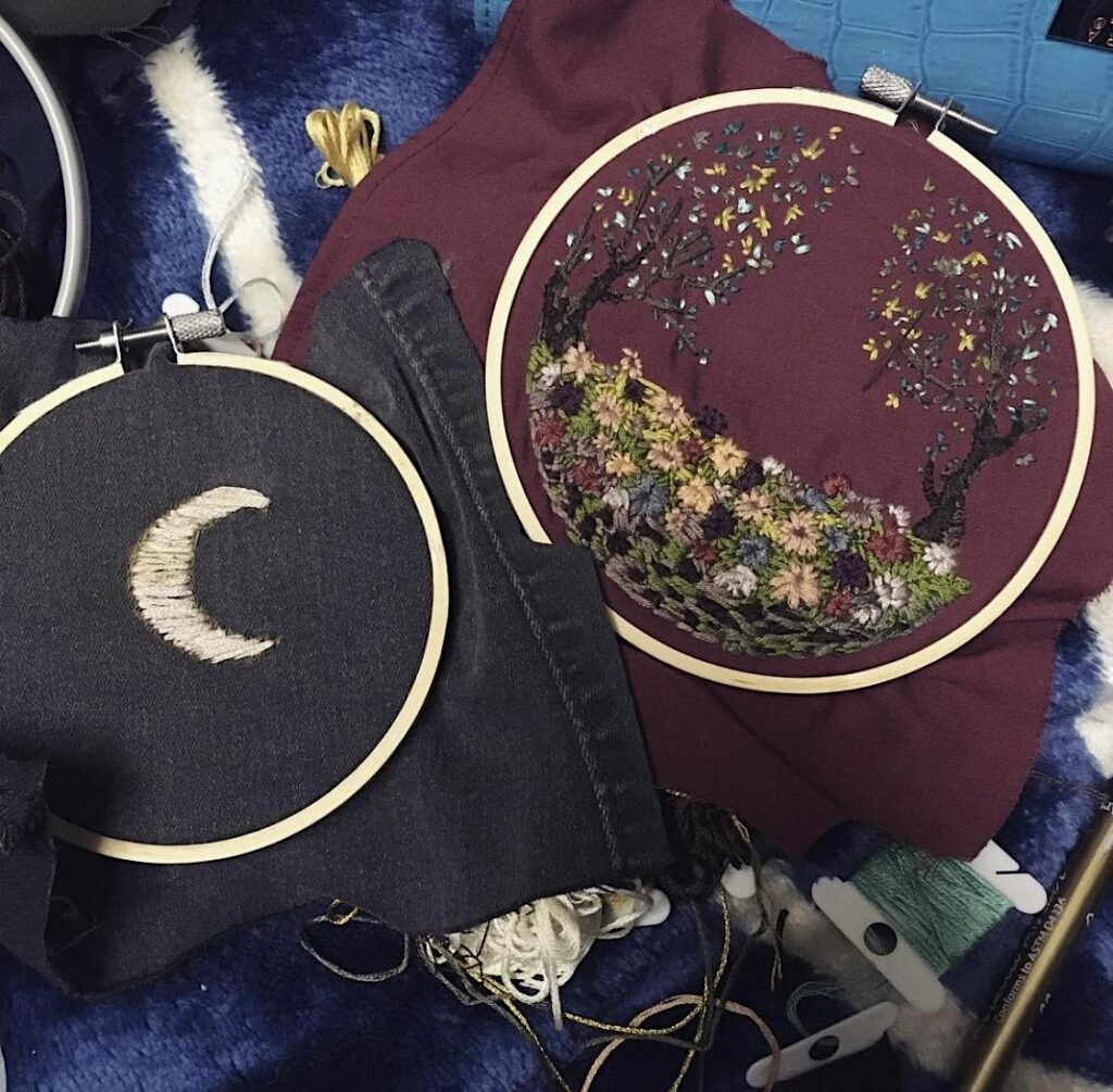 Beginning Embroidery with Michelle Gibbs - Grid Magazine