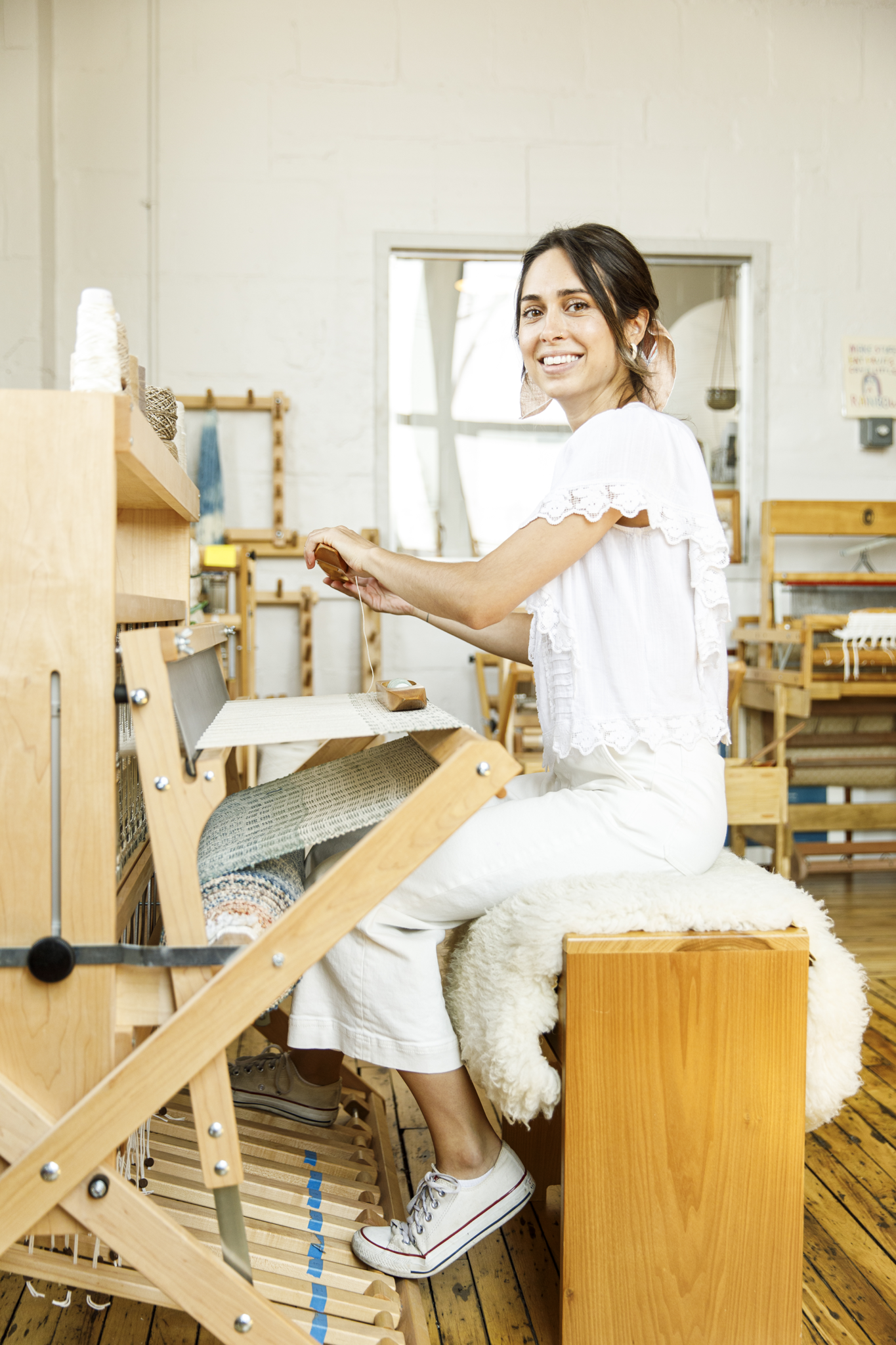 South Philly weaving studio/yarn shop teaches the slowest kind of ...
