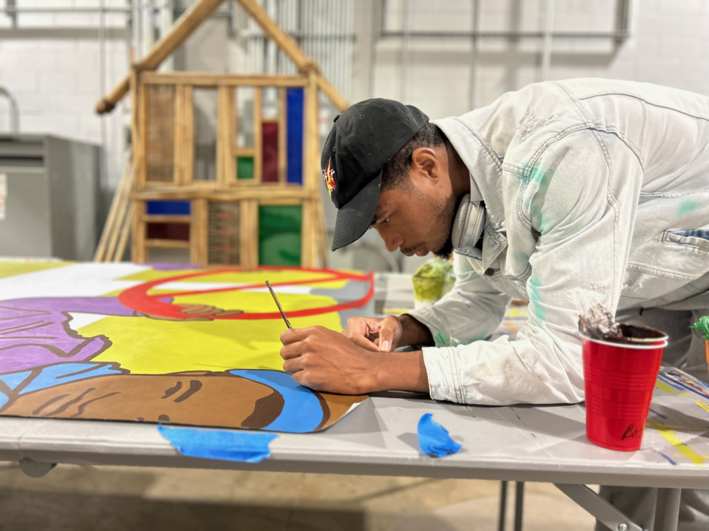 Expansive mural depicts environmental destruction and the hope of ...