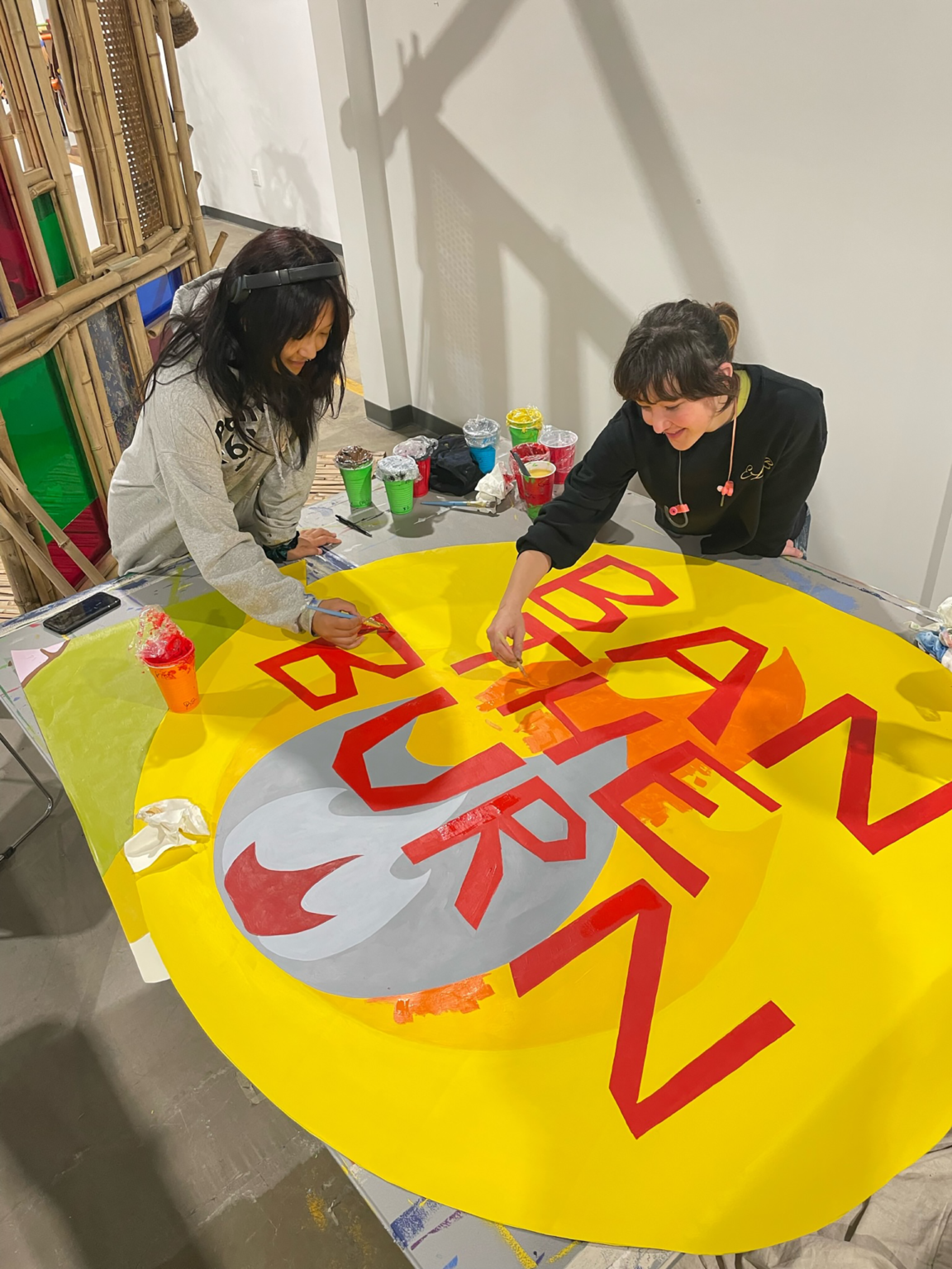 Expansive mural depicts environmental destruction and the hope of ...