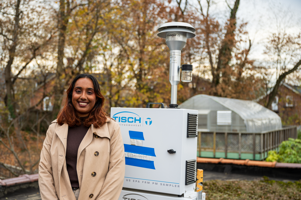 A community air quality monitoring program seeks to raise awareness ...