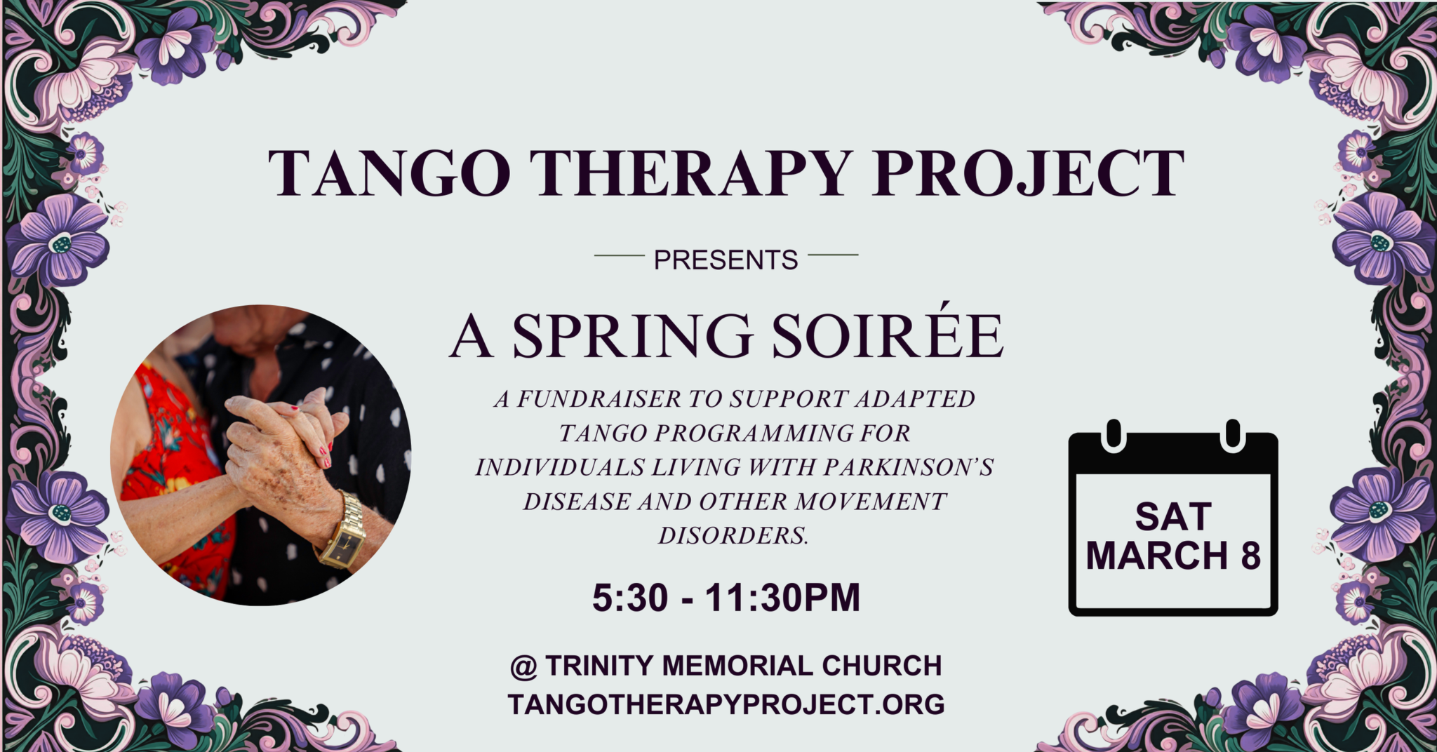 A Spring Soirée by Tango Therapy Project (TTP) - Annual Fundraiser - Grid Magazine